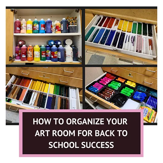 How to Organize Your Art Room for Back to School Success - Art Teacher ...
